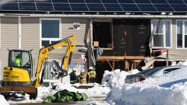Heavy snow falling off roof onto propane line caused Cape Breton ...